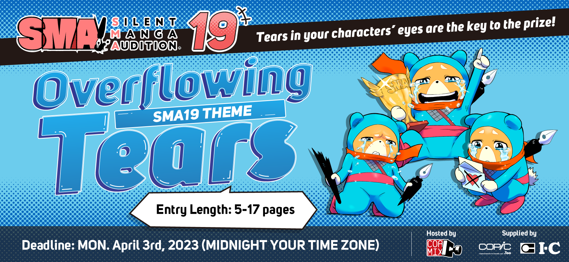 HELLO SMA18 AWARD WINNERS, Brandon Chen & ComiPa! – SILENT MANGA AUDITION®