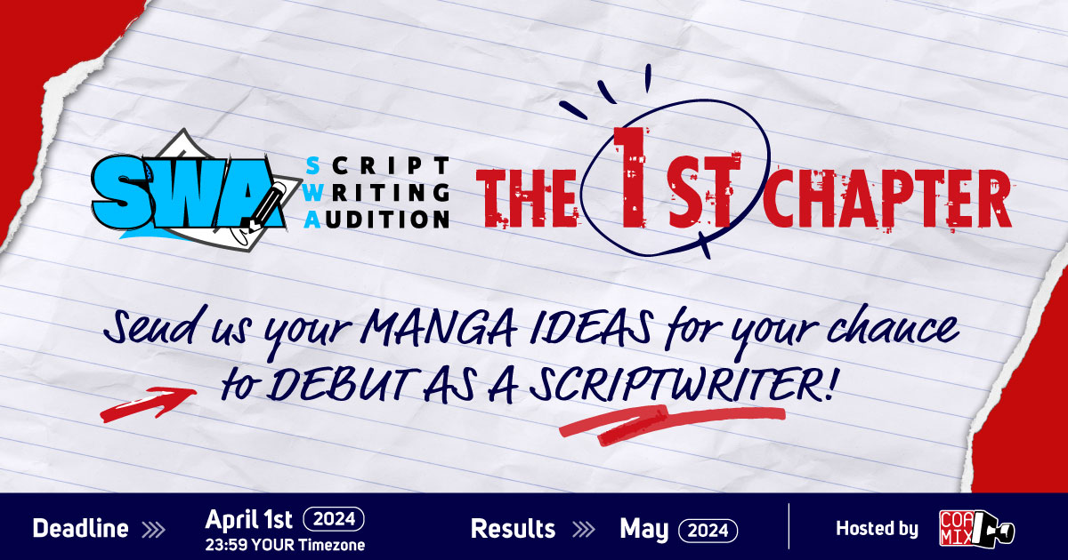 SWA1 – 1st CHAPTER – SILENT MANGA AUDITION®