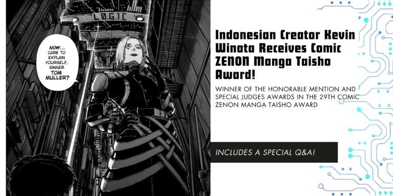 Indonesian Creator Kevin Winata Receives Comic ZENON Manga Taisho Award ...